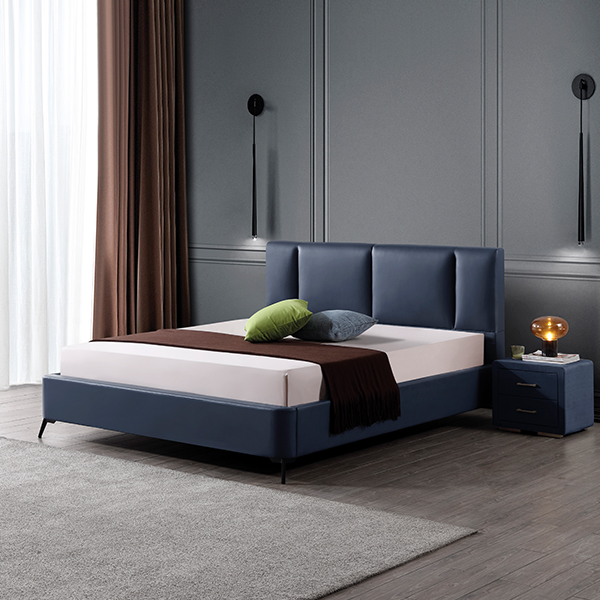 Donna bed in blue fabric - Casa di Gusto - Furnishing & Interiors